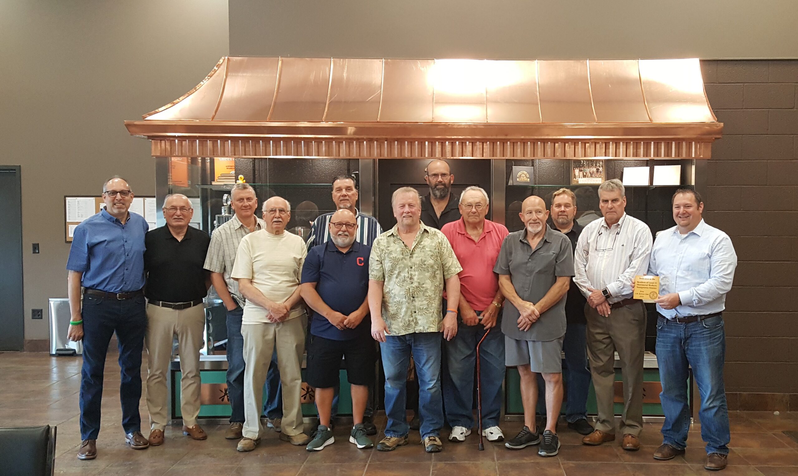 Local 33 Youngstown Retiree Club Showcase Dedication - Sheet Metal ...